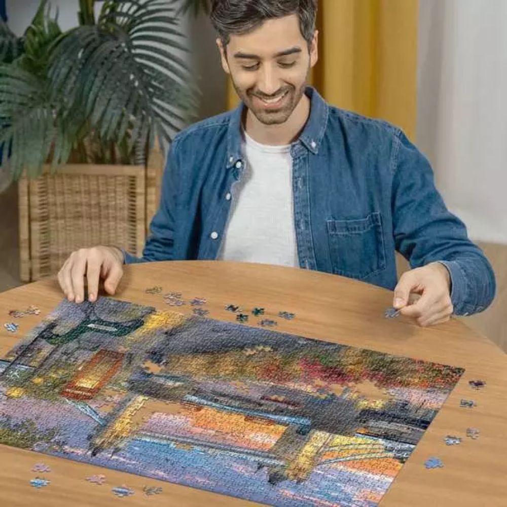 Ravensburger Jigsaw Puzzle Tower Bridge at Sunset 1000 Pieces Puzzle Toys4you