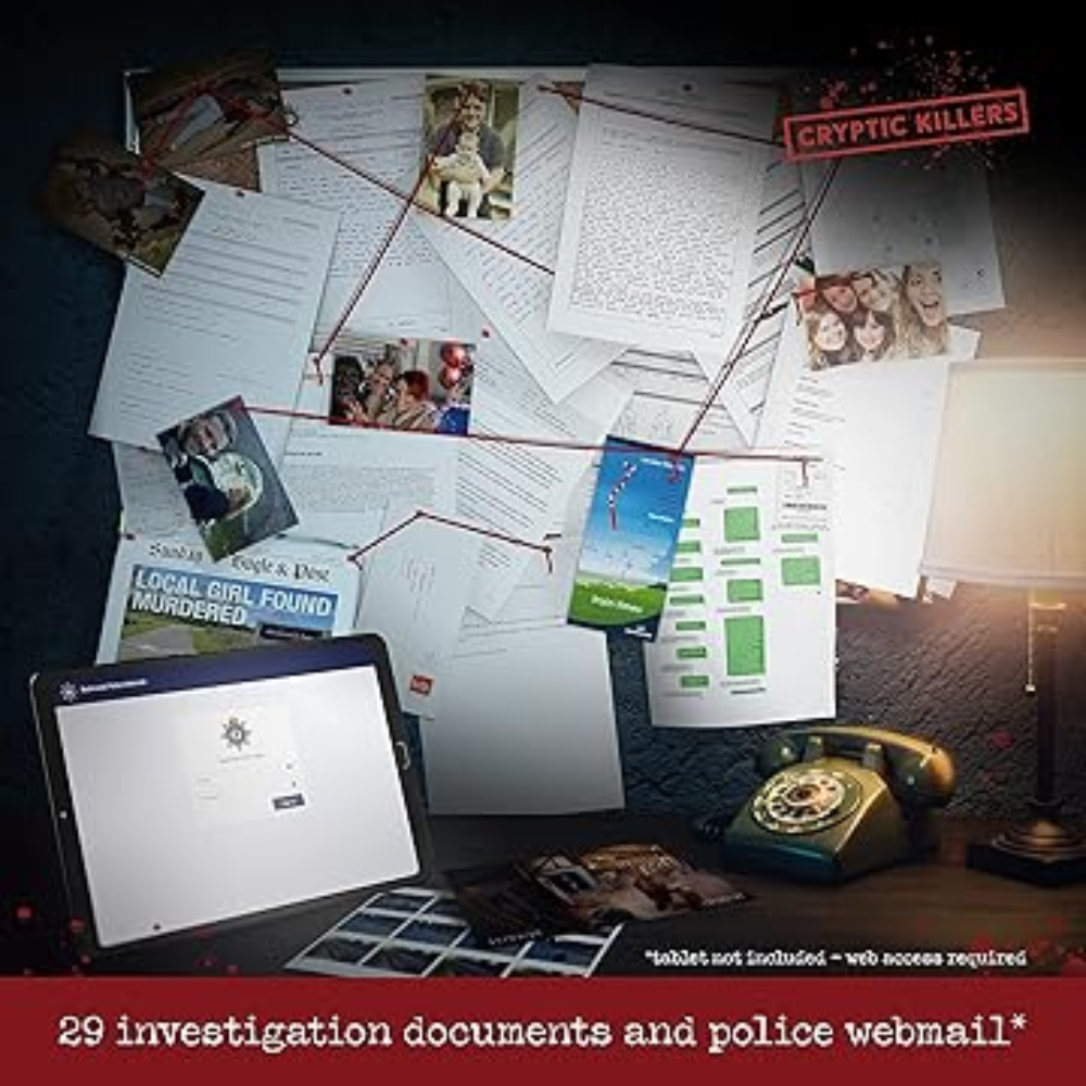 Murder of a Millionaire Murder Mystery Game Cold Case Files – Toys4you