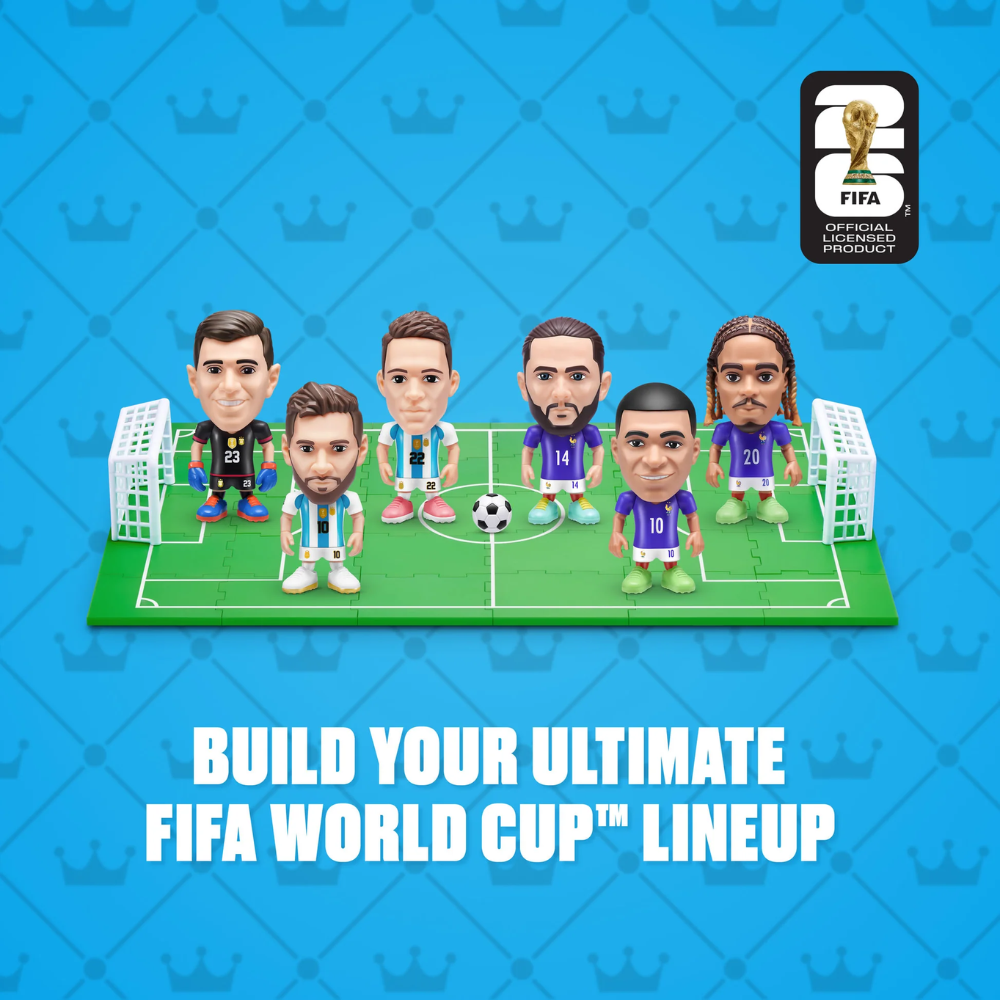 5 Surprise Mini Brands! 2026 FIFA World Cup Ballers Mystery Pack – Toys4you