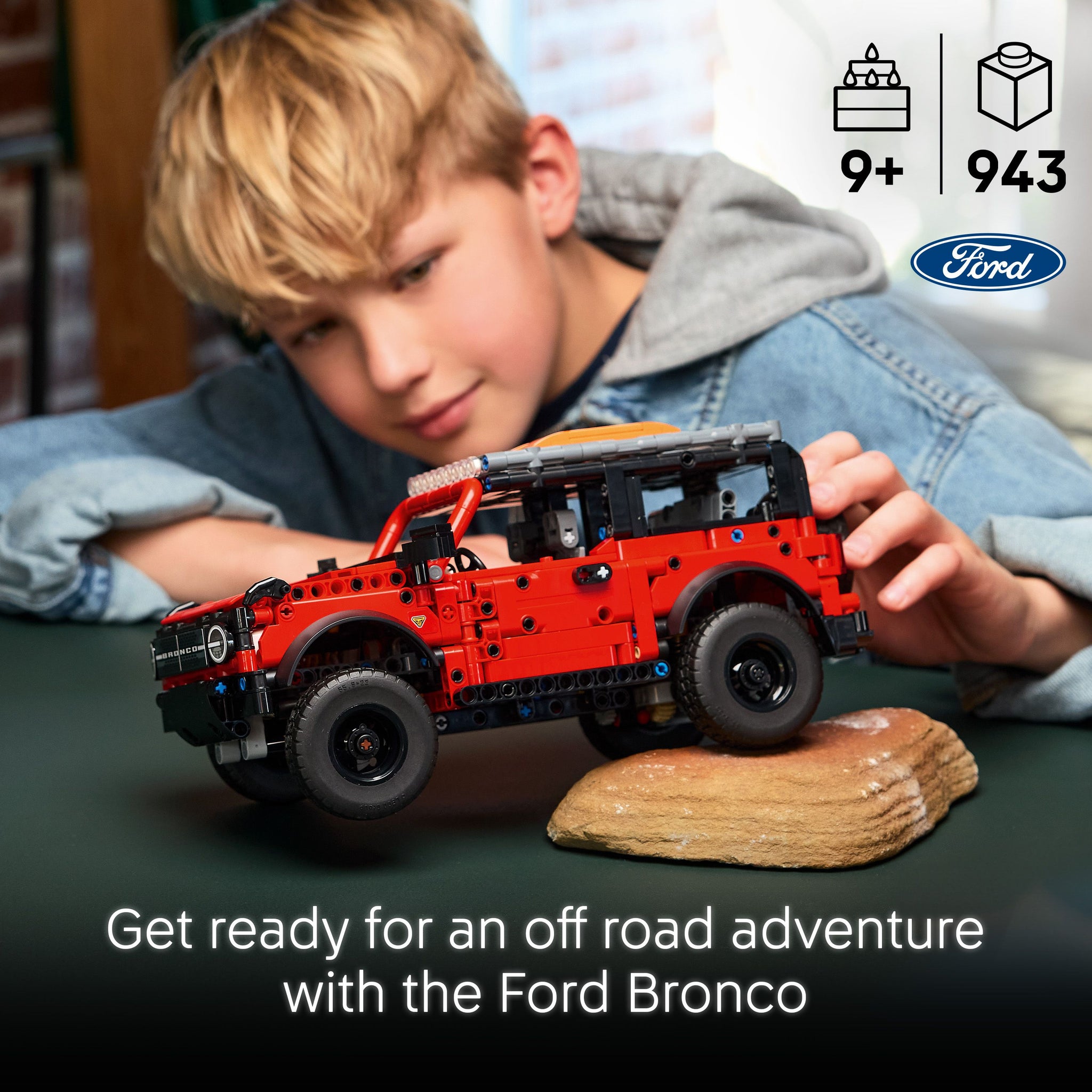 LEGO 42213 Technic Ford Bronco SUV, Collectible Off-Road Car Toy – Toys4you