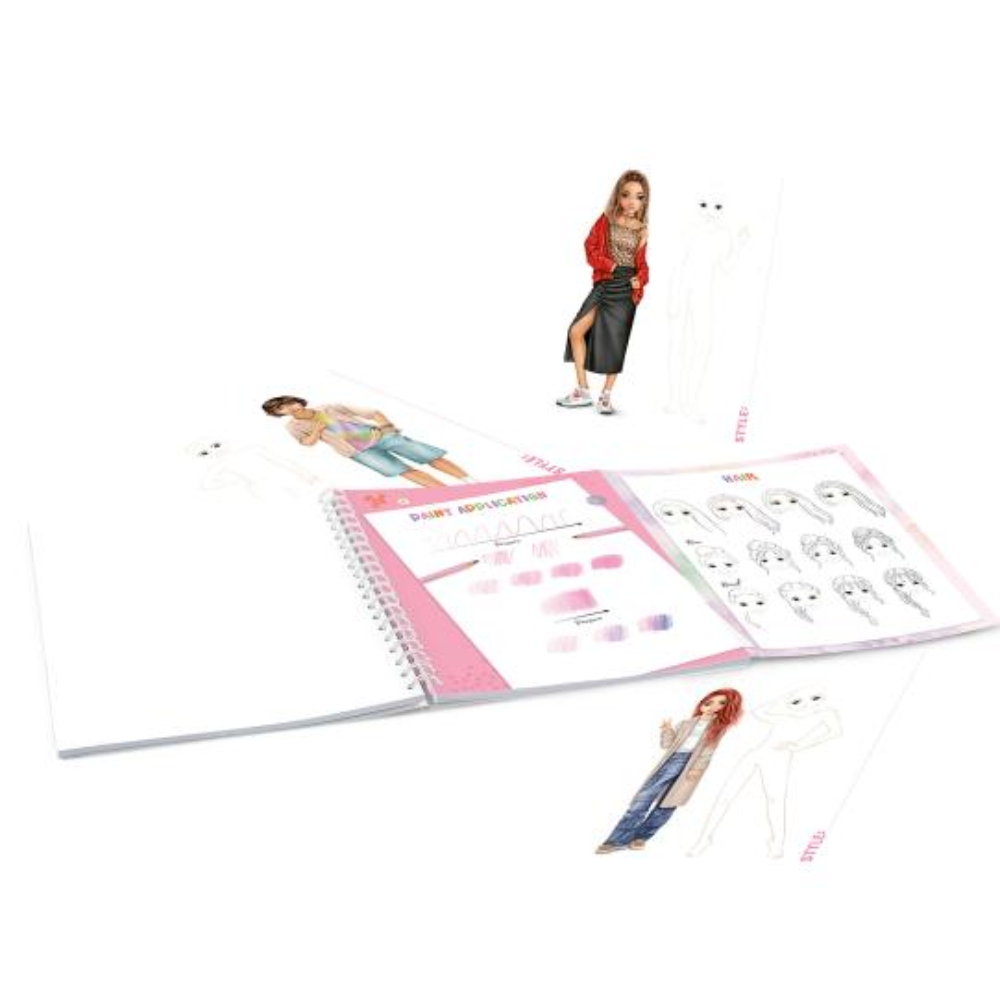 Create Your TOPModel Colouring Book – Toys4you