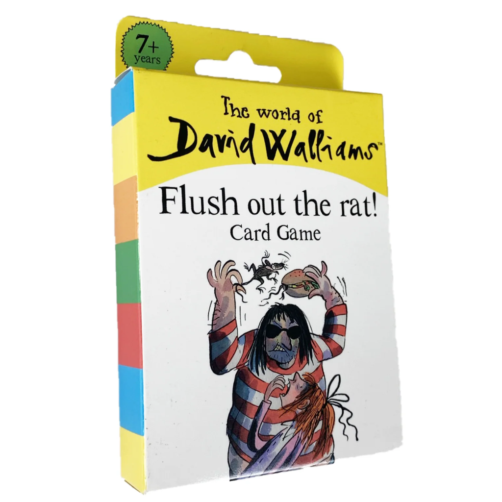 David Walliams Flush out the rat! Card Game – Toys4you