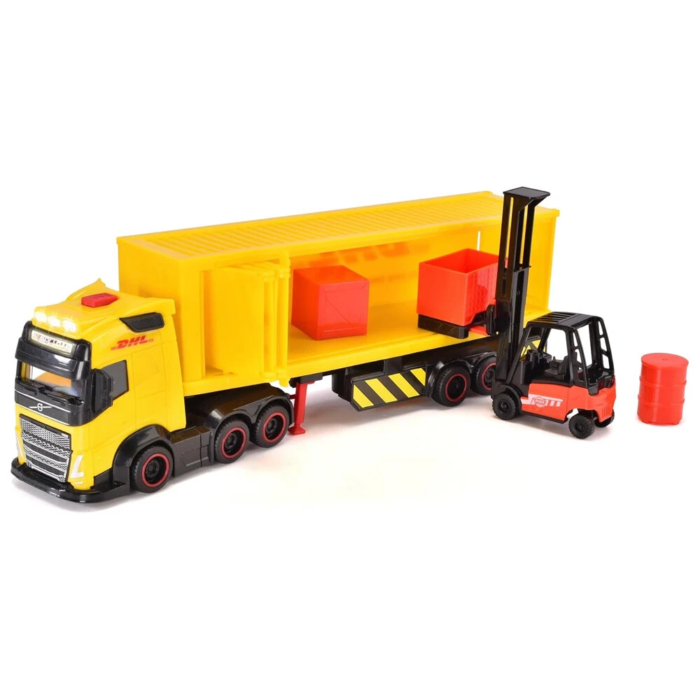 Dickie Toys DHL Post & Parcel Transporter 30Cm Truck Toy – Toys4you