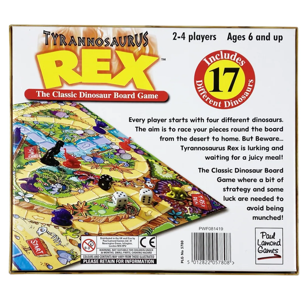 Tyrannosaurus Rex The Classic Dinosaur Board Game – Toys4you