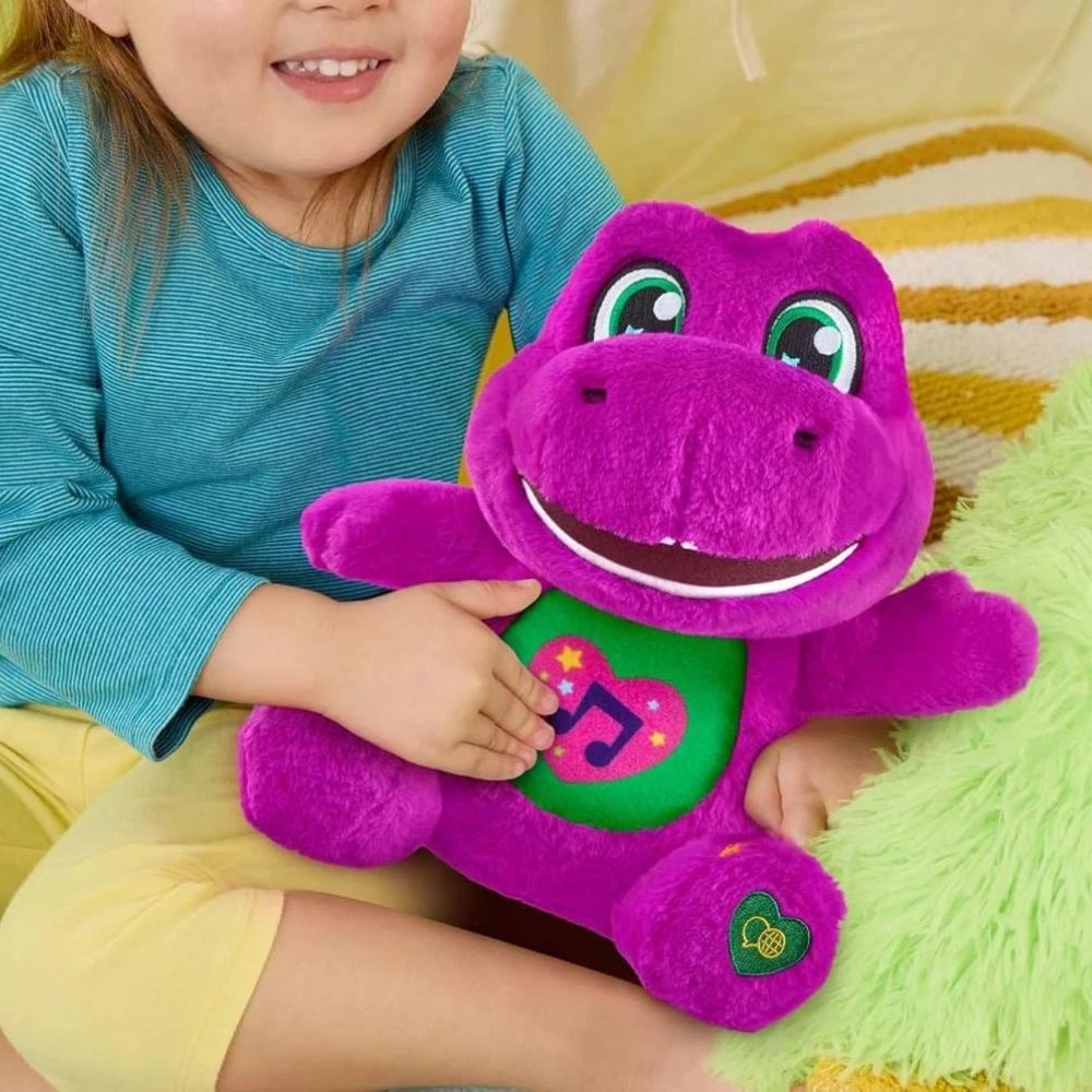 Fisher-Price Barney's World Singing Barney Plush Toy – Toys4you
