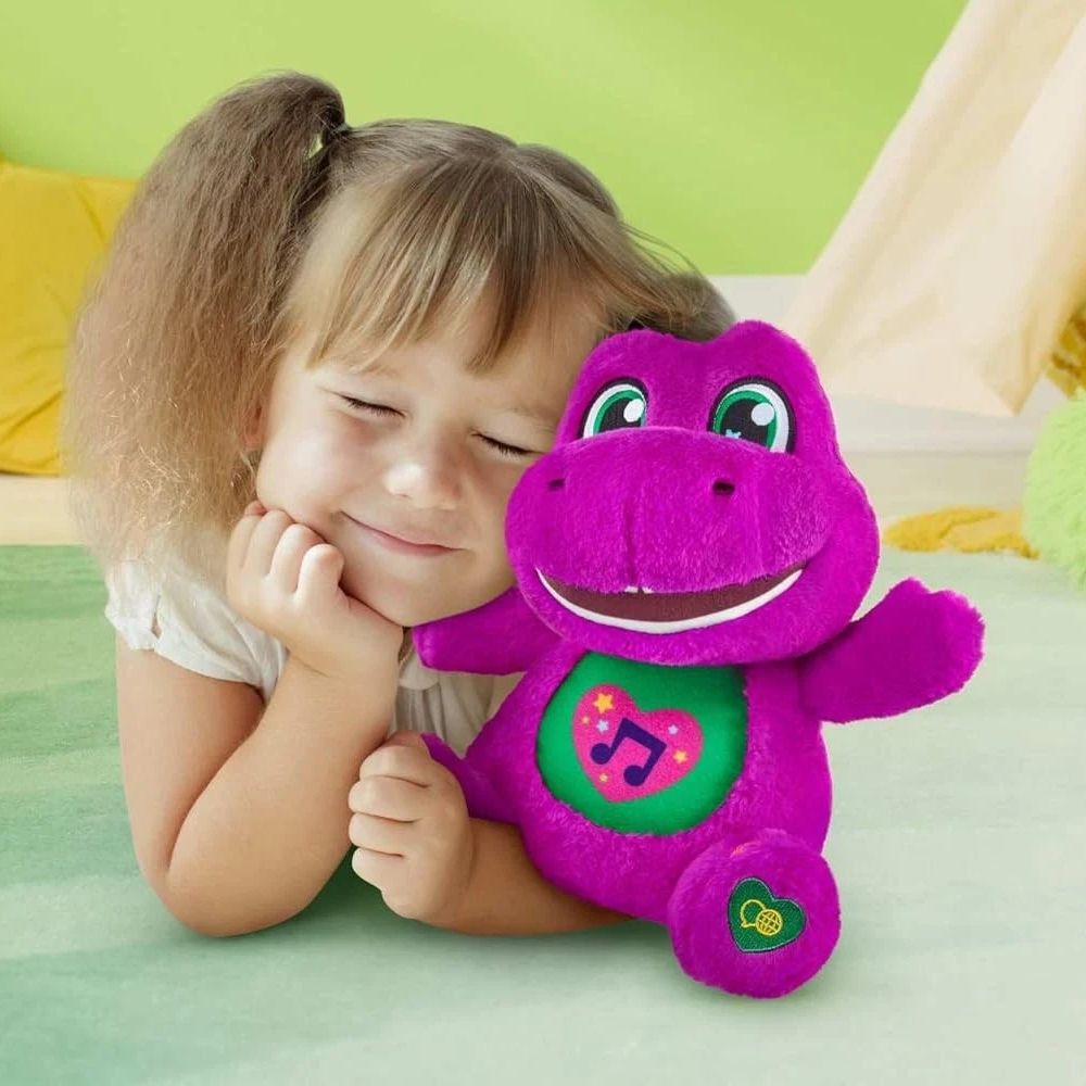 Fisher-Price Barney's World Singing Barney Plush Toy – Toys4you
