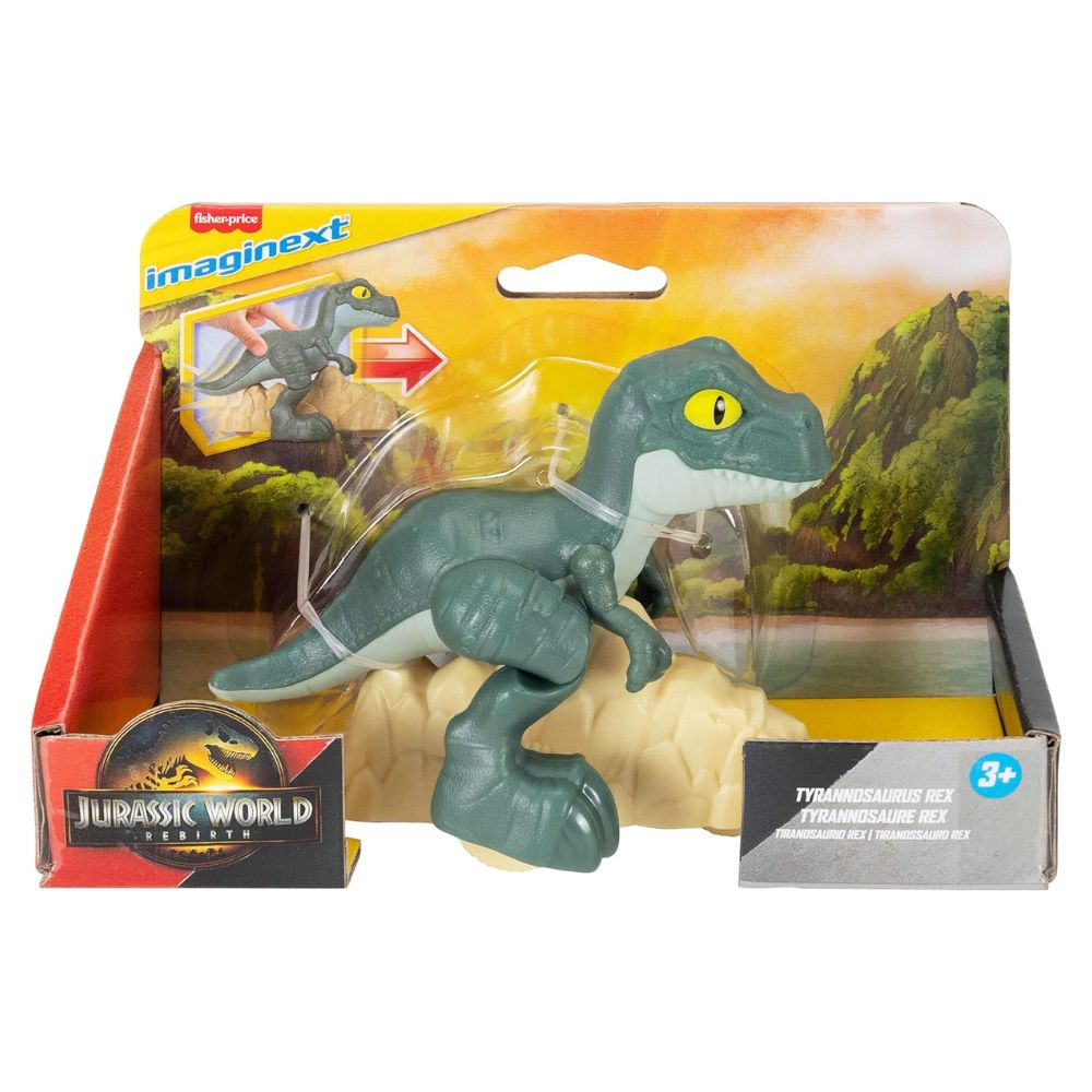 Fisher-Price Imaginext Jurassic World Rebirth Tyrannosaurus Rex – Toys4you