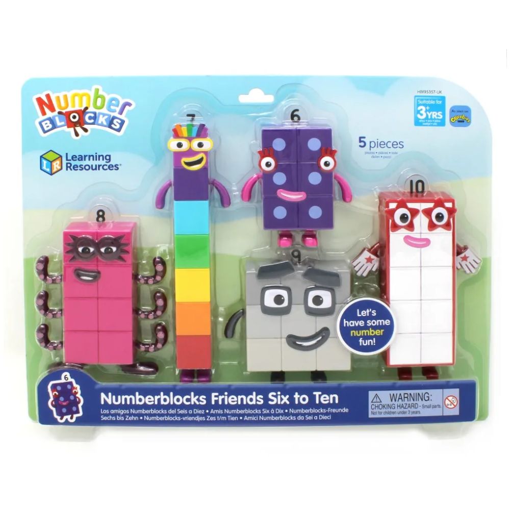 Numberblocks Friends Six to Ten – Toys4you