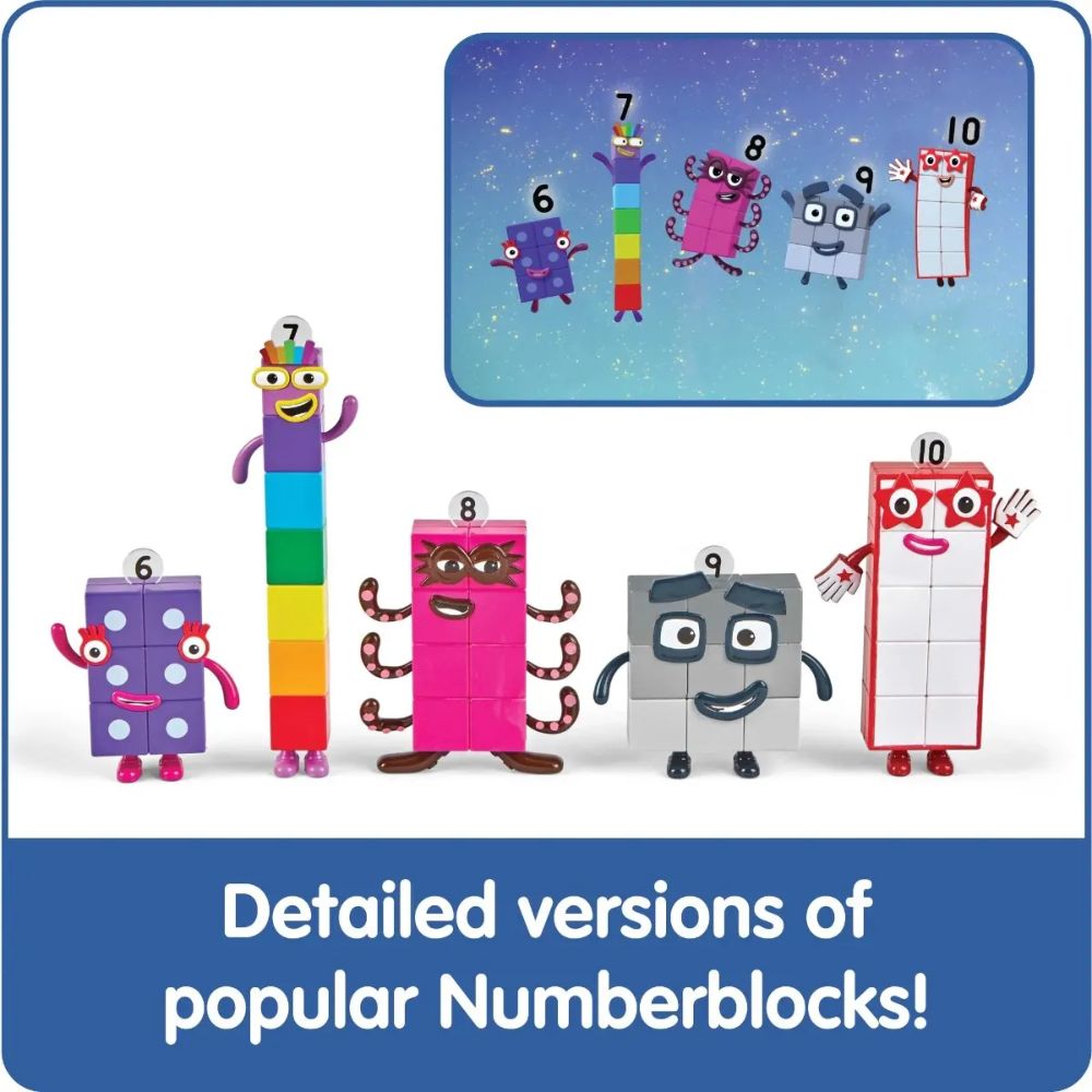 Numberblocks Friends Six to Ten – Toys4you