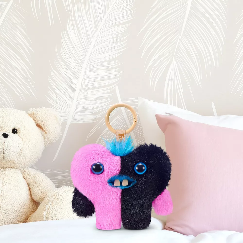 Fuggler Baby Pinkles -Wide Eyed Weirdo Heart Shape Stuffed Animal ...