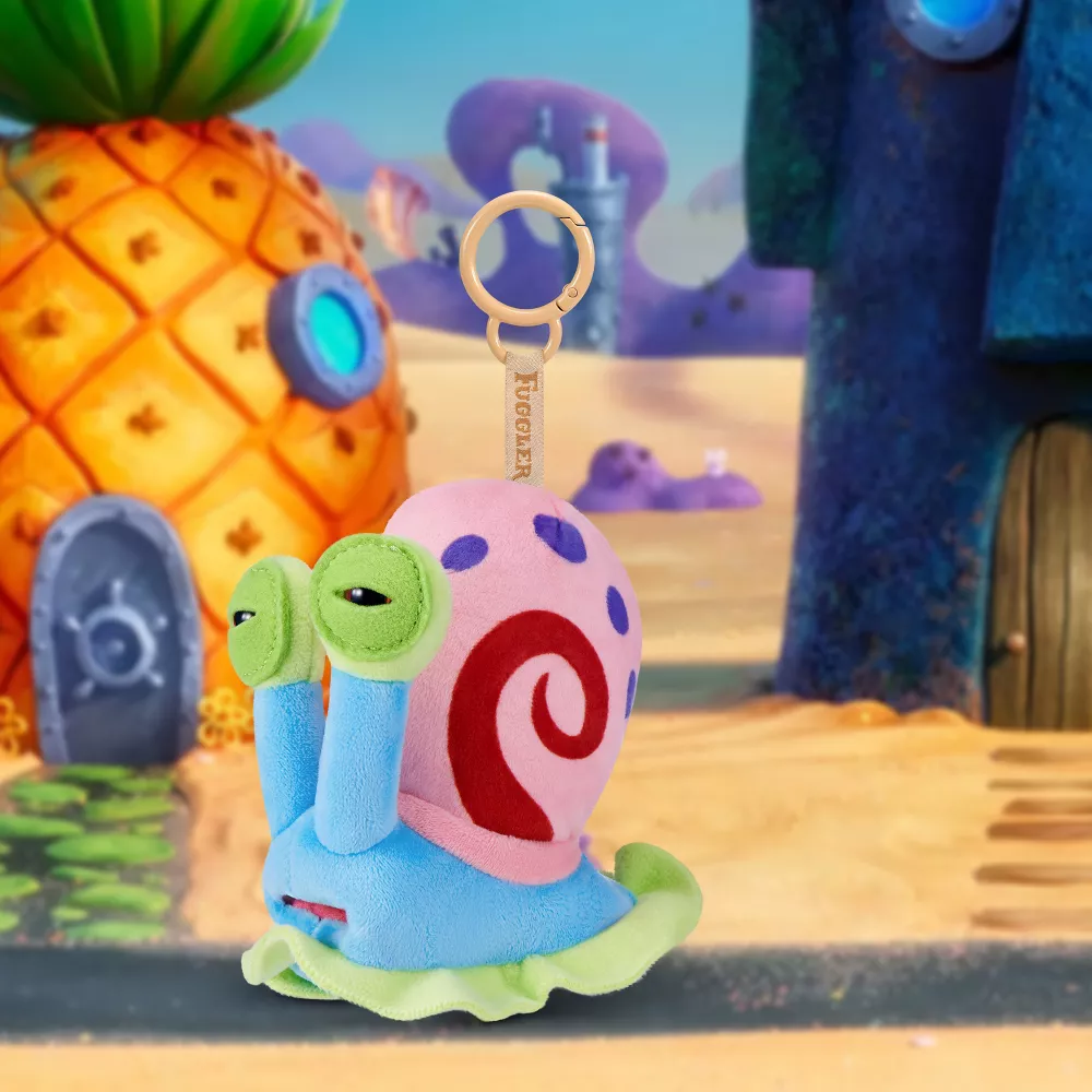 Fuggler Keyring Charms SpongeBob Gary The Snail Figure – Toys4you