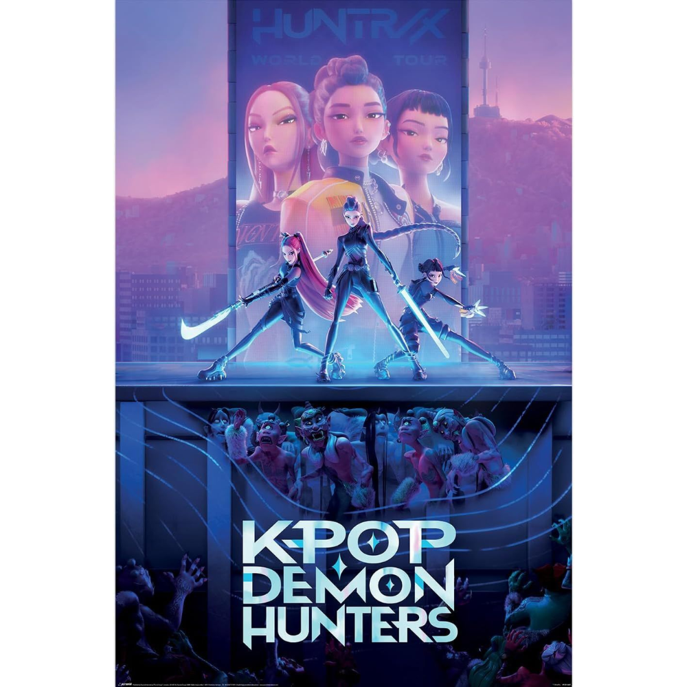 K-Pop Demon Hunters Key Art Poster – Toys4you