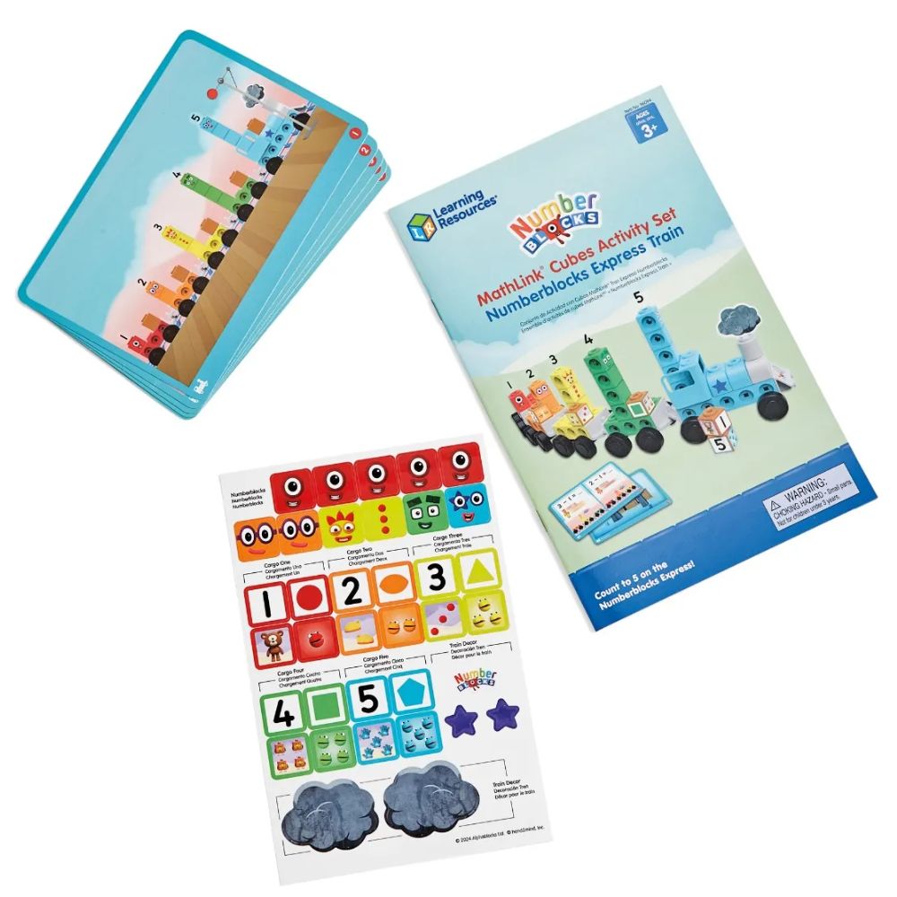 Numberblocks Express Train MathLink® Cubes Activity Set – Toys4you