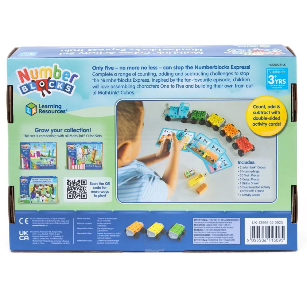 Numberblocks Express Train MathLink® Cubes Activity Set – Toys4you