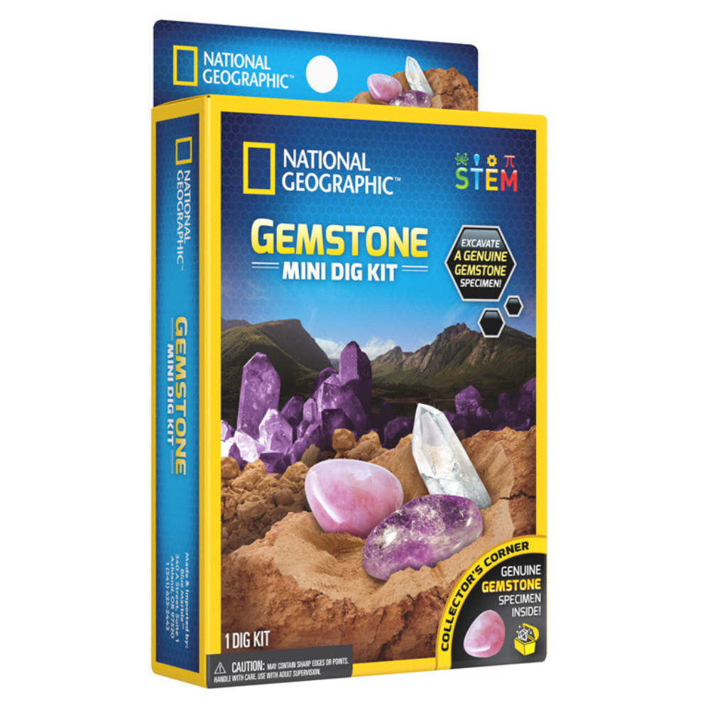 National Geographic Gemstone Mini Dig Kit – Toys4you