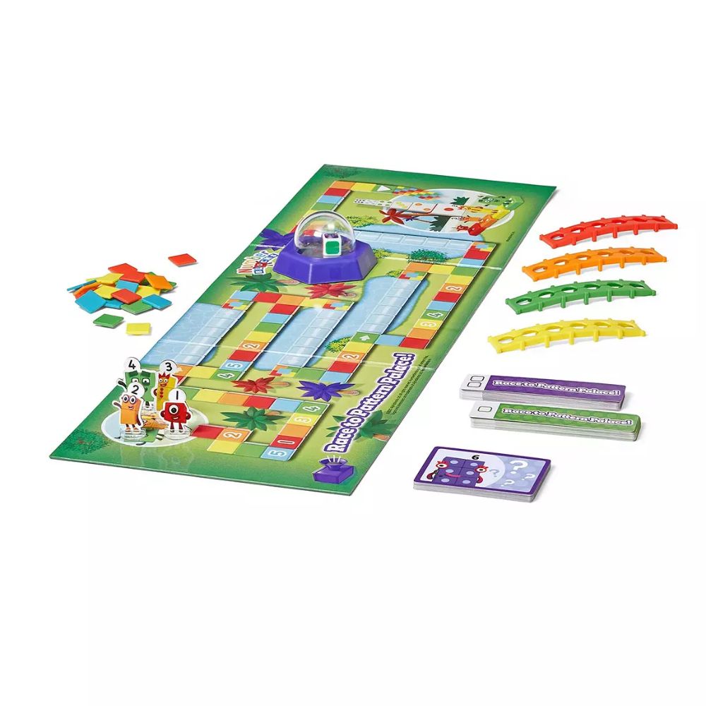 Numberblocks Race to Pattern Palace Children's Board Game – Toys4you