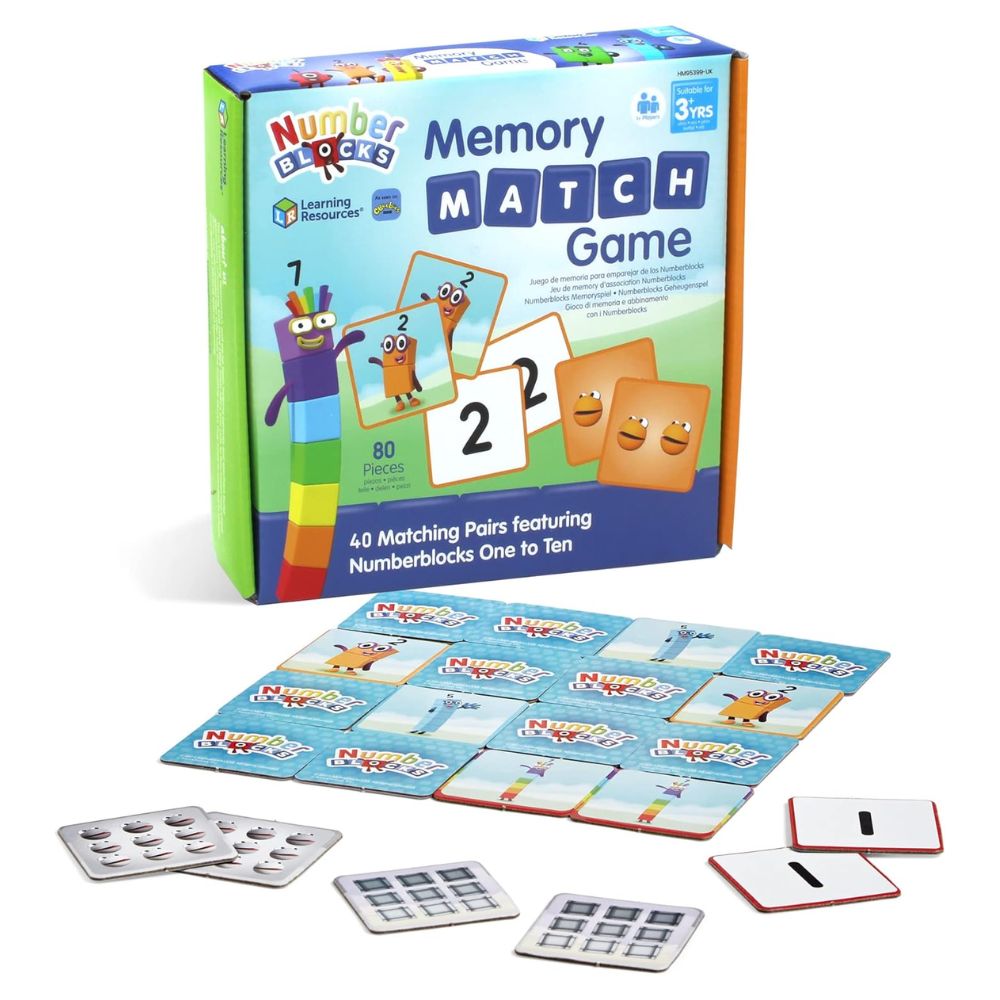 Numberblocks Memory Match Game – Toys4you