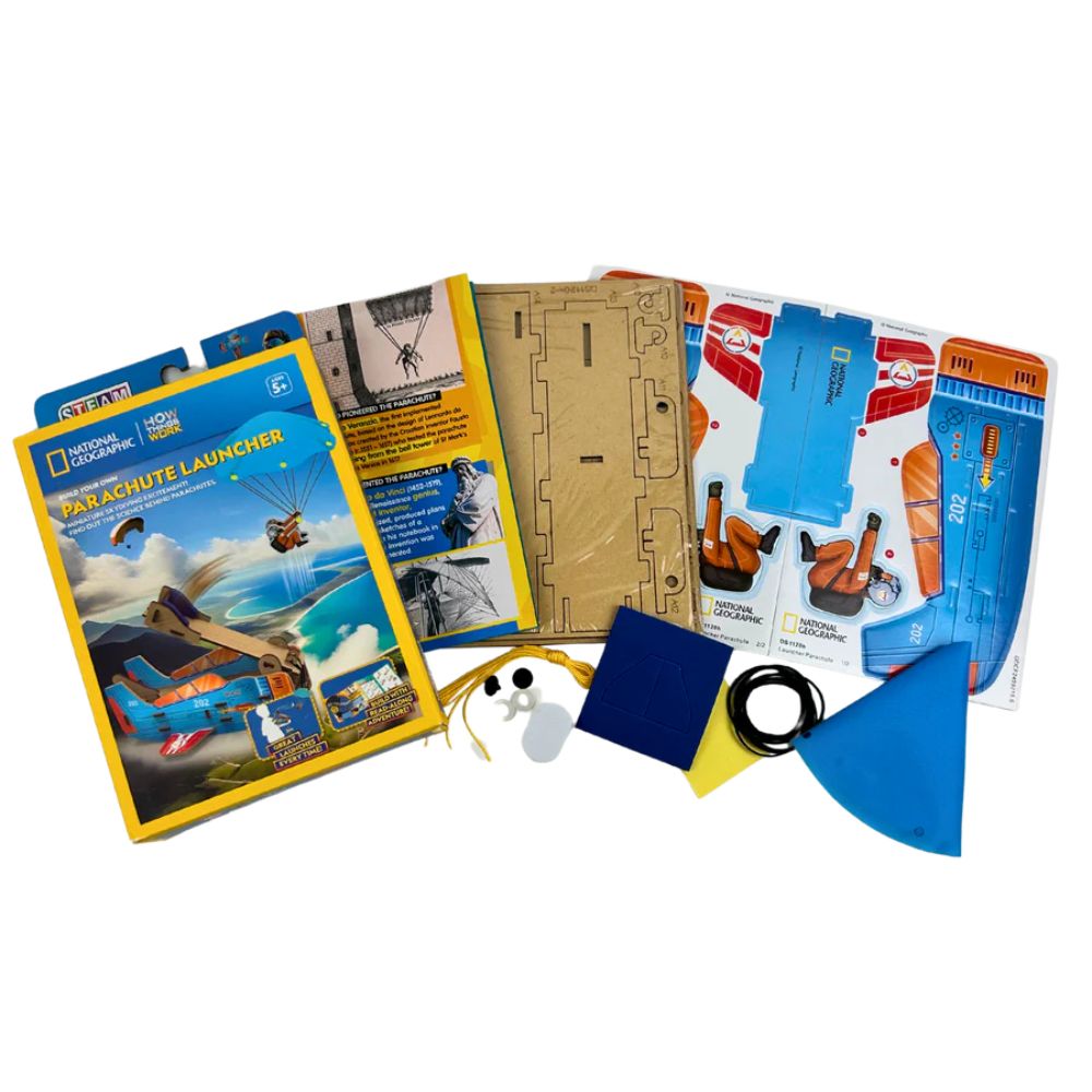 Parachute Launcher - How Things Work – Toys4you