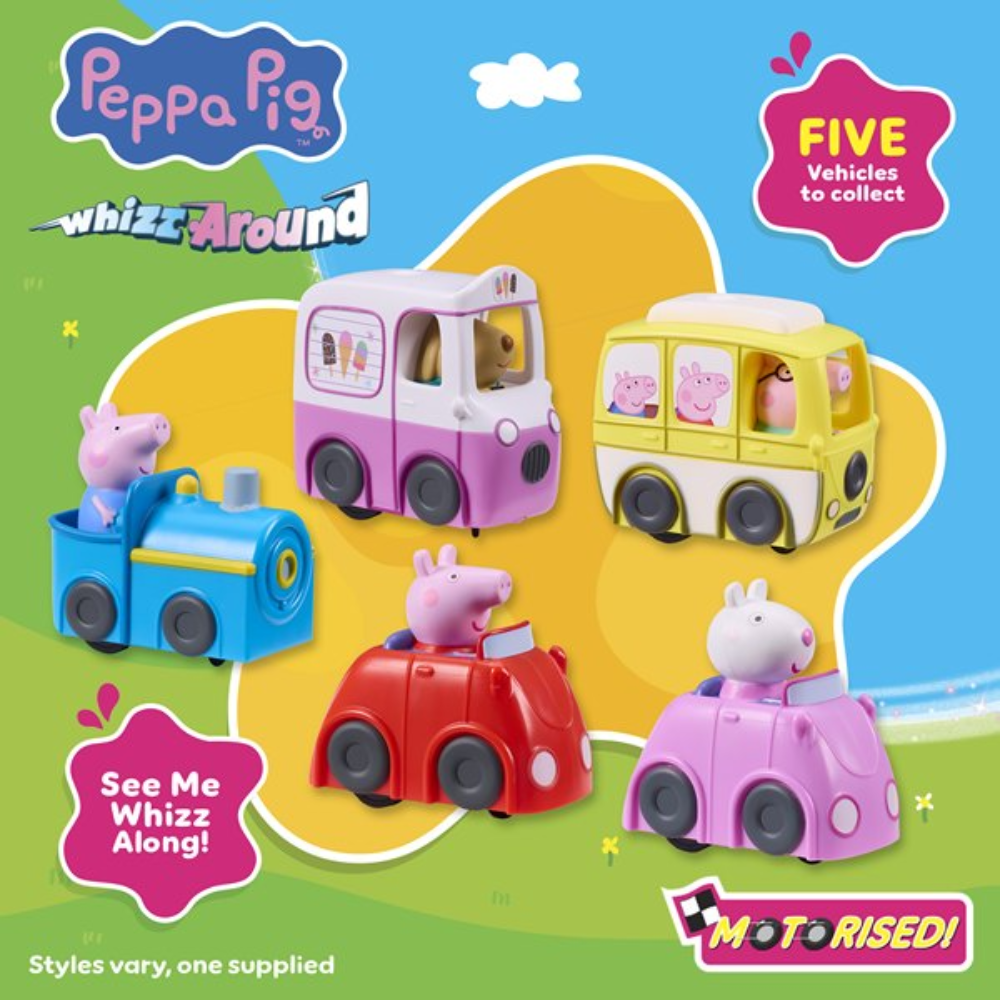 Peppa Pig Whizz-Around - Peppa's Little Red Car – Toys4you