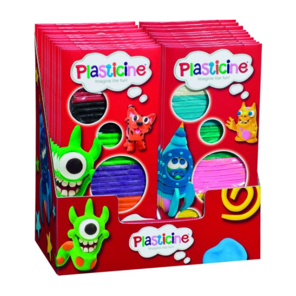 Plasticine Basix 6 Colours Modelling Clay – Toys4you