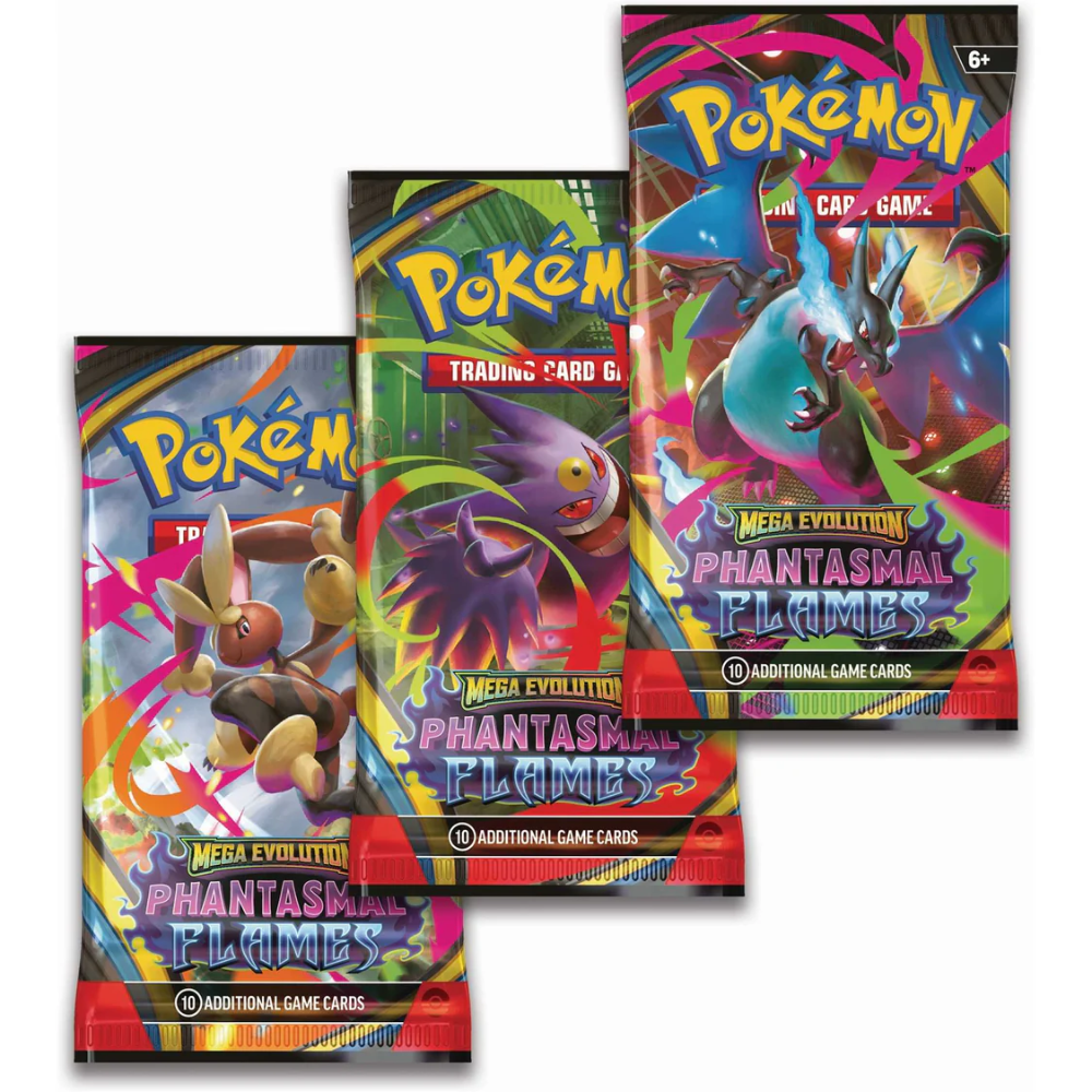 Pokémon TCG: Mega Evolution Phantasmal Flames Assorted – Toys4you