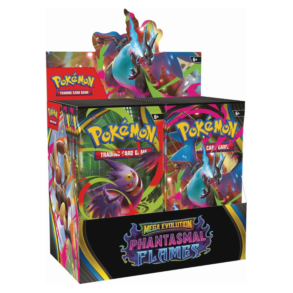 Pokémon TCG: Mega Evolution Phantasmal Flames - Booster Single Pack (P ...
