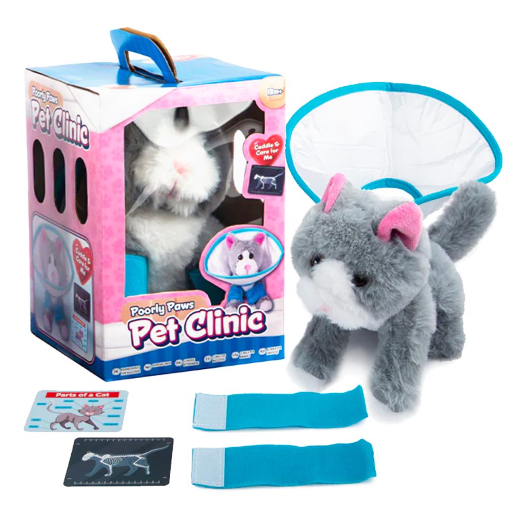 Poorly Paws Pet Clinic Plush – Toys4you