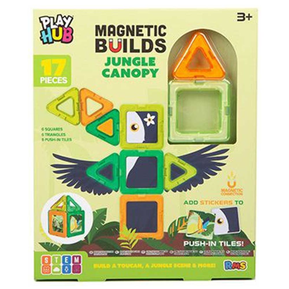 RMS Magtastic 17pc Magnetic Building Blocks – Toys4you