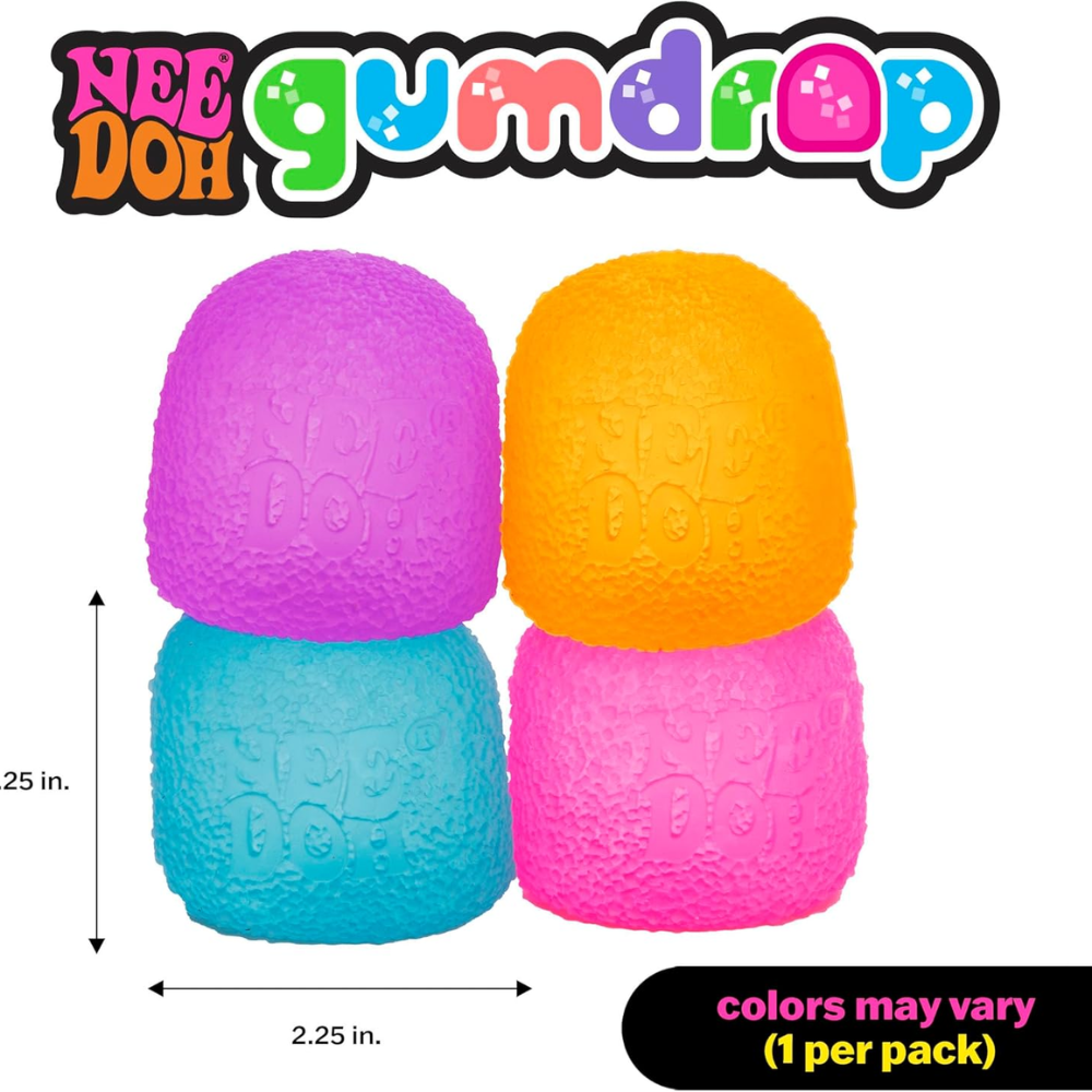 Schylling Needoh Gumdrop Squishy Fidget Toy Toys4you