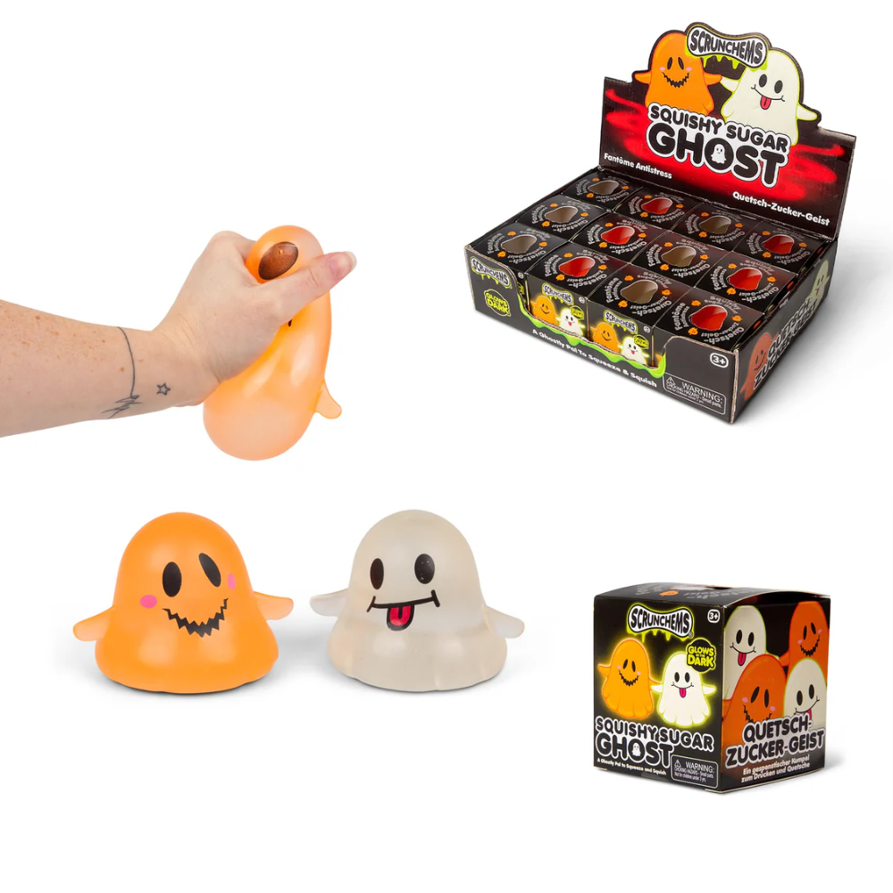 Scrunchems Glow In The Dark Sugar Ghost – Toys4you