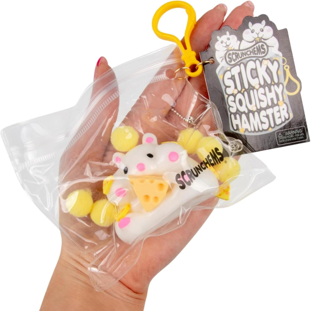 Scrunchems Sticky Squishy Hamster – Toys4you