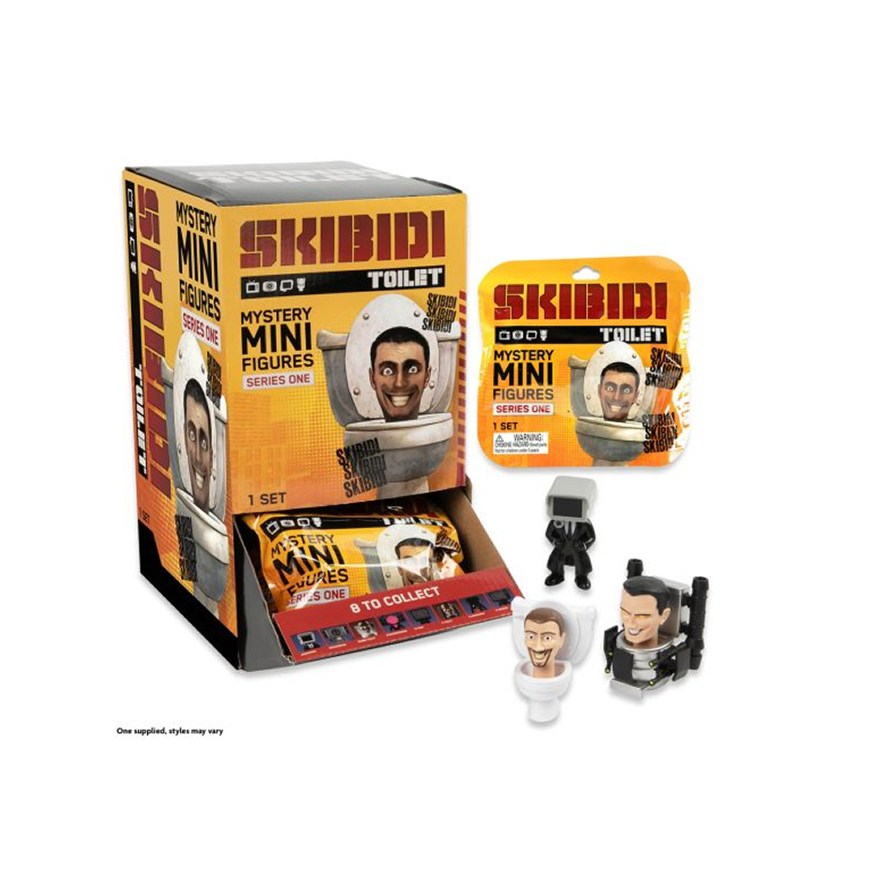 Skibidi Toilet Mini Mystery Figures – Toys4you