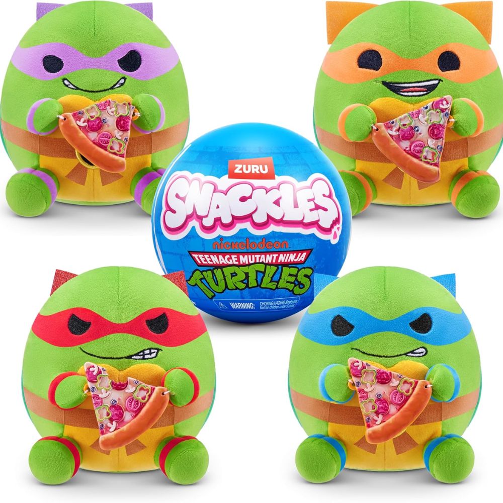 Snackles Teenage Mutant Ninja Turtles Plush Mystery Ball – Toys4you