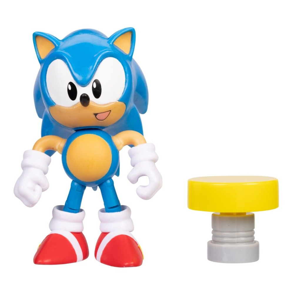 Sonic the Hedgehog Classic Sonic with Spring – Toys4you