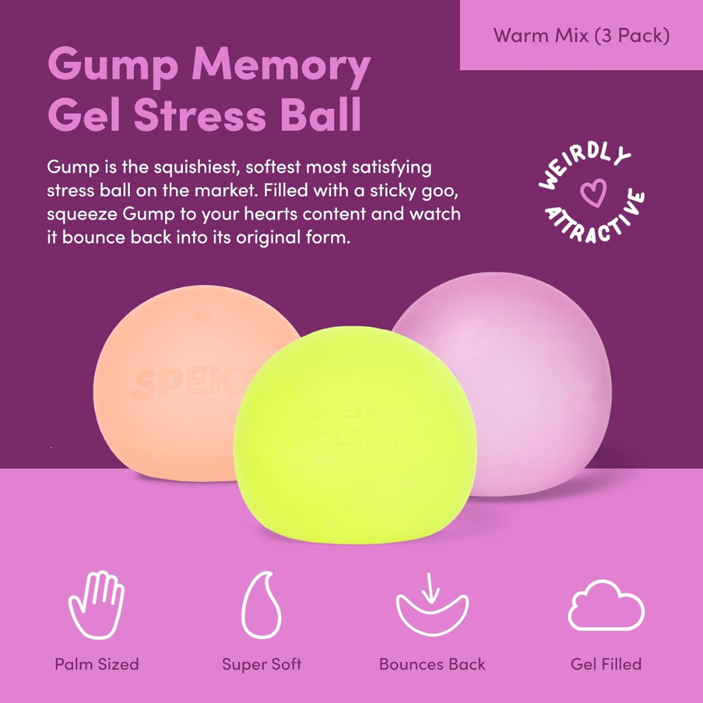 Speks Gump Stress Balls Ultra Soft Squishy Fidget Toy – Toys4you