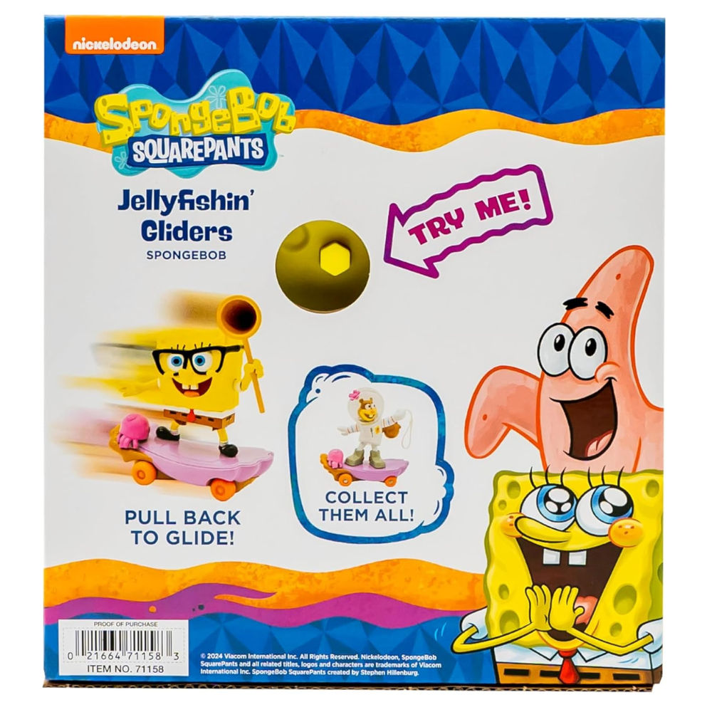 SpongeBob SquarePants Jelly Fishin' Gliders Spongebob, Skating Action ...