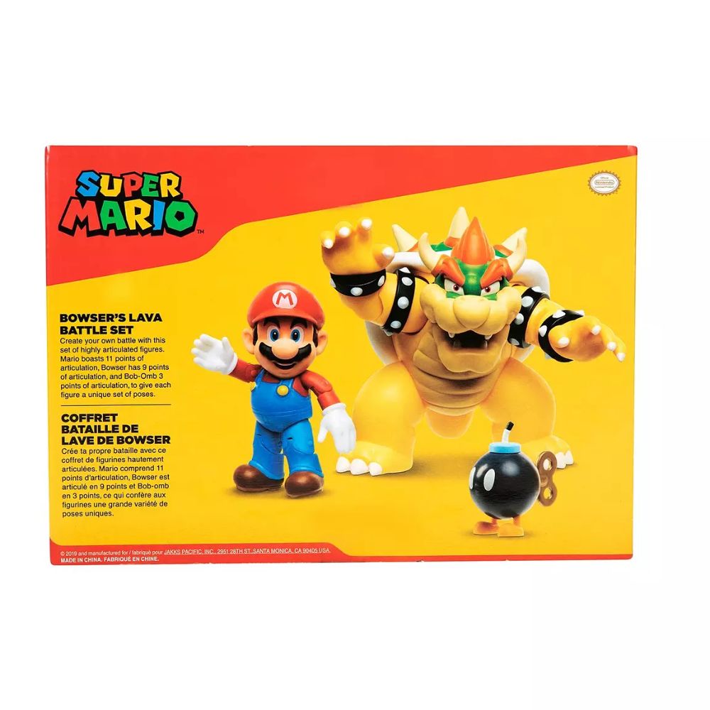 Super Mario Nintendo Mario Vs Bowser Set – Toys4you