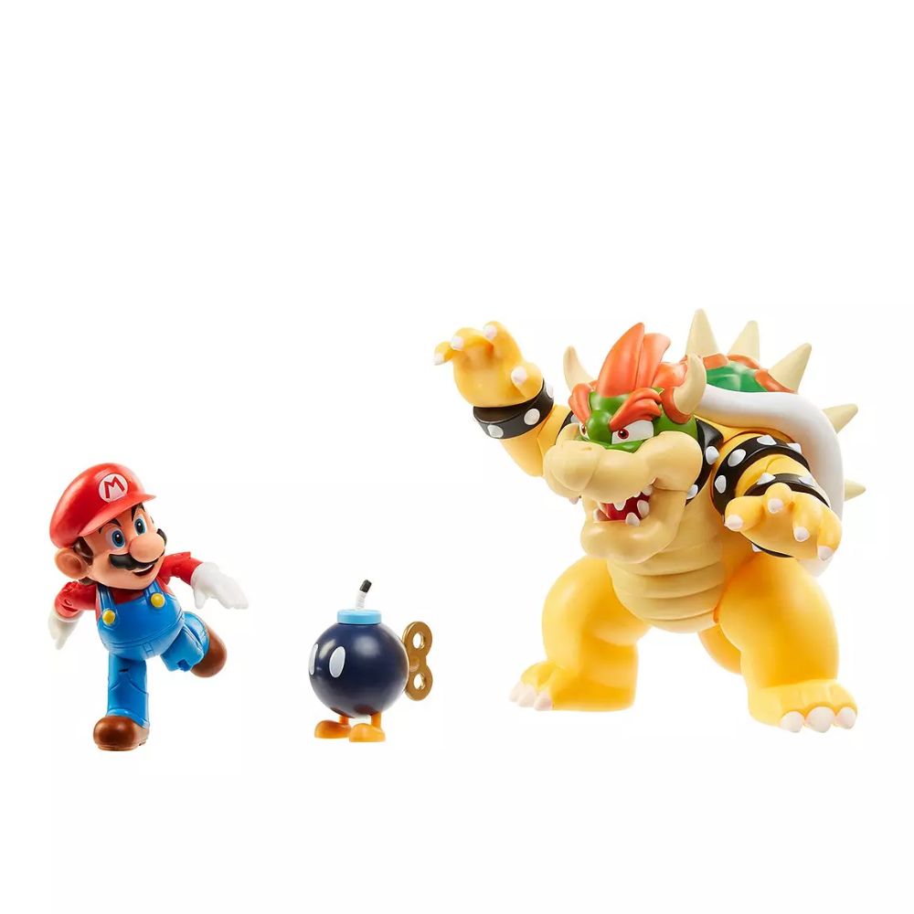 Super Mario Nintendo Mario Vs Bowser Set – Toys4you