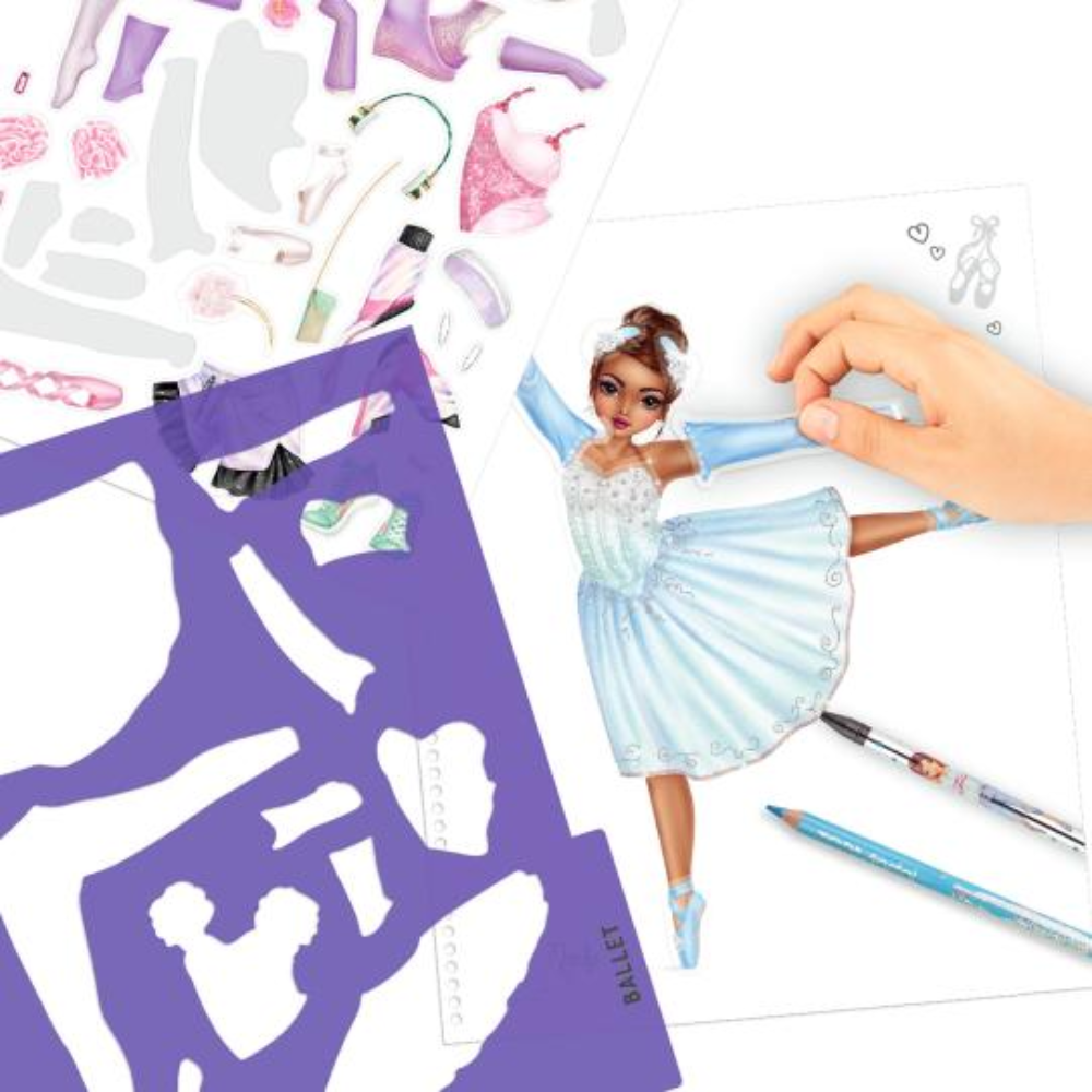 TOPModel DANCE Colouring Book – Toys4you
