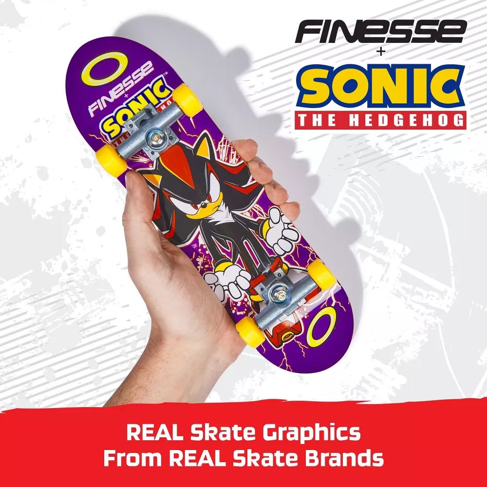 Tech Deck Finesse X Sonic the Hedgehog Handboard – Toys4you