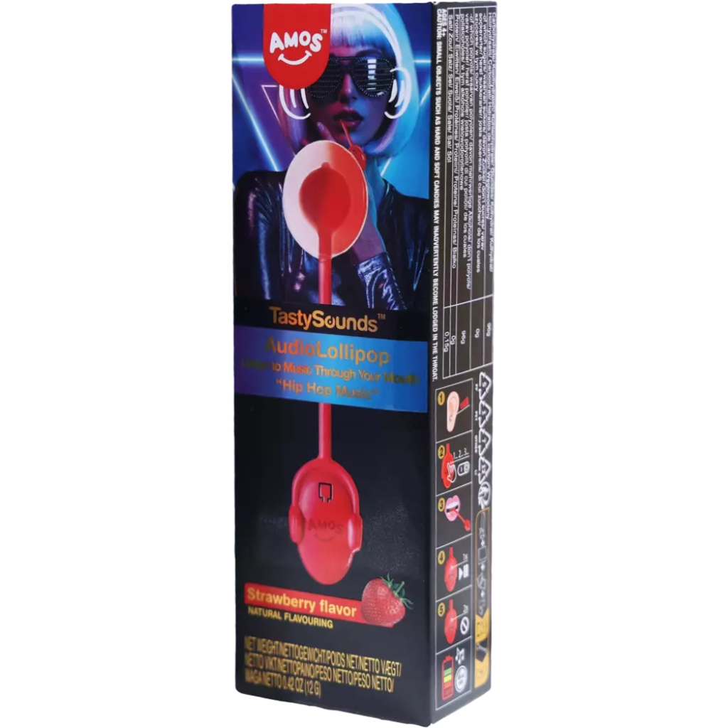 Audio Lollipop - Hip Hop Music - Strawberry Flavor – Toys4you