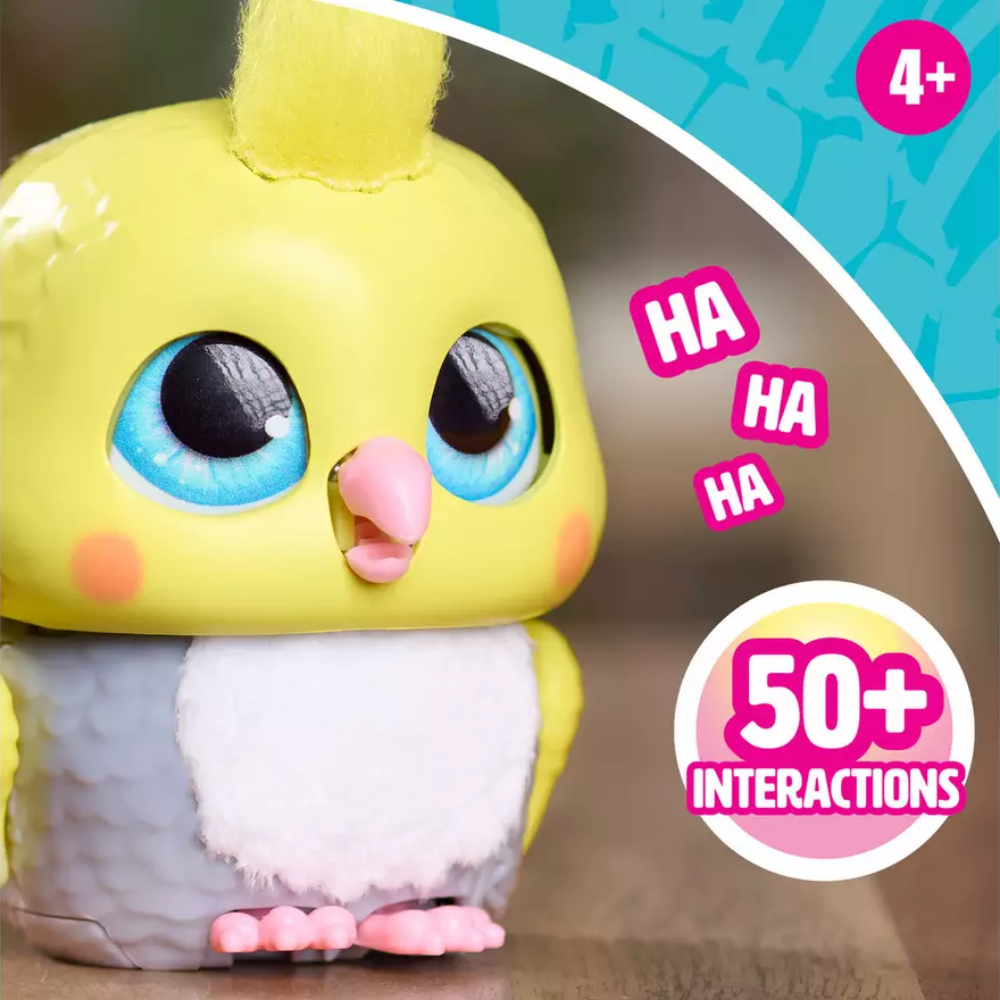 furReal Handfuls Chirps The Cockatoo Interactive Soft Toy – Toys4you