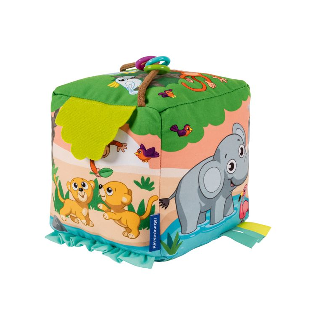 Roll and Play Sound Cube Wild Animals – Toys4you