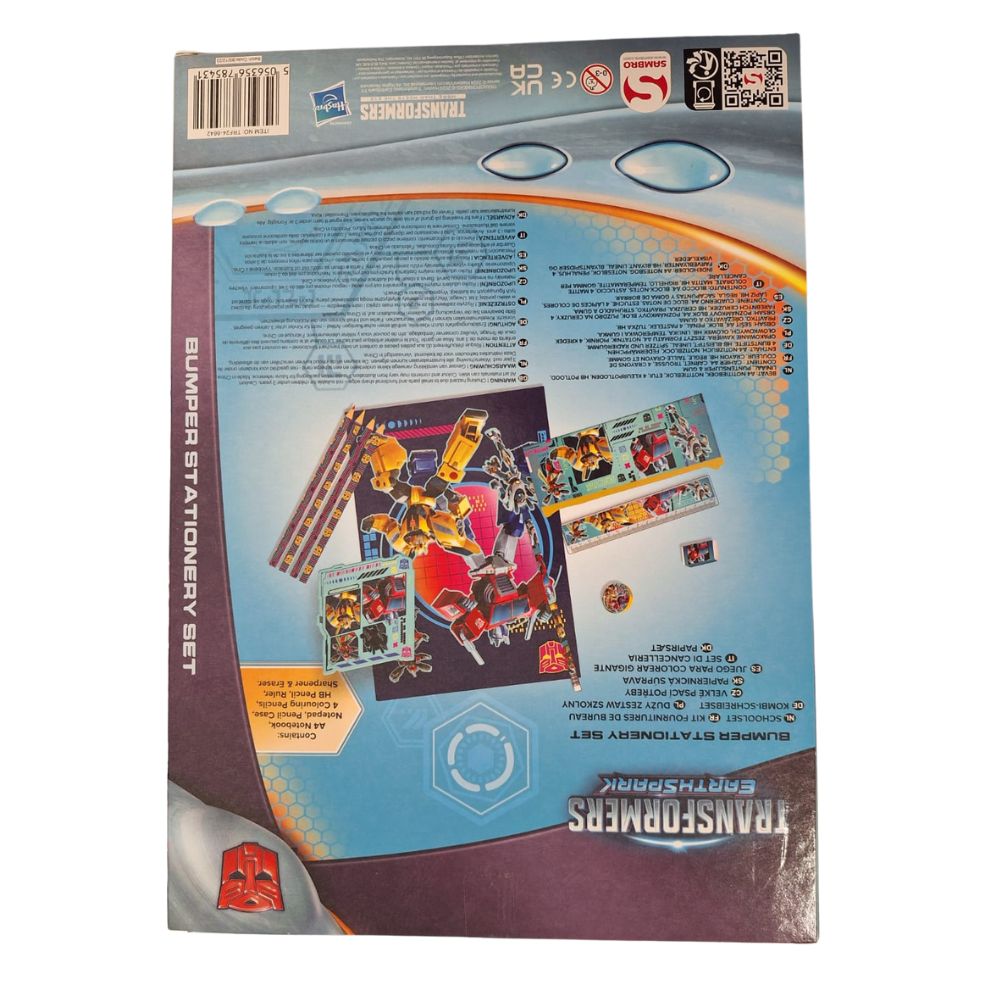 Transformers Earthspark Bumper Stationery Set – Toys4you